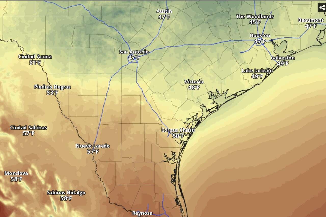 Freezing nights this week in San Antonio, but how warm could the days get?