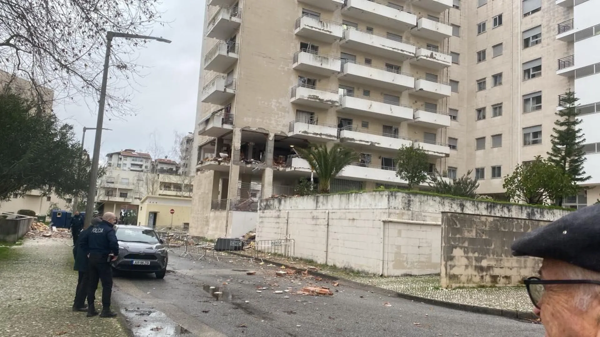 Explosão num prédio em Coimbra provoca quatro feridos