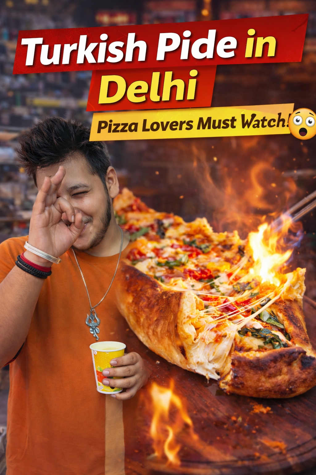 This Turkish pide street food feels like pizza | A must watch for ...