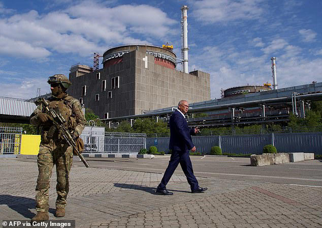 Russia 'is risking nuclear catastrophe by restarting captured power plant'