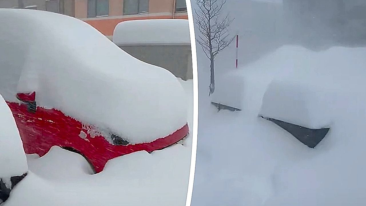 Cold wave dumps over one meter of snow across Japan