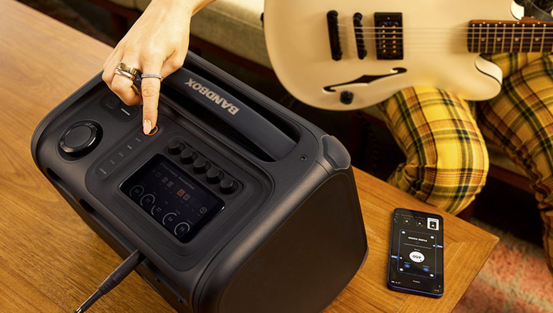 JBL's new speaker removes instruments so you can play along