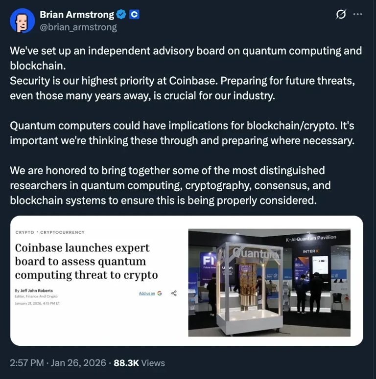 What happens to crypto if quantum computers break encryption? Coinbase ...
