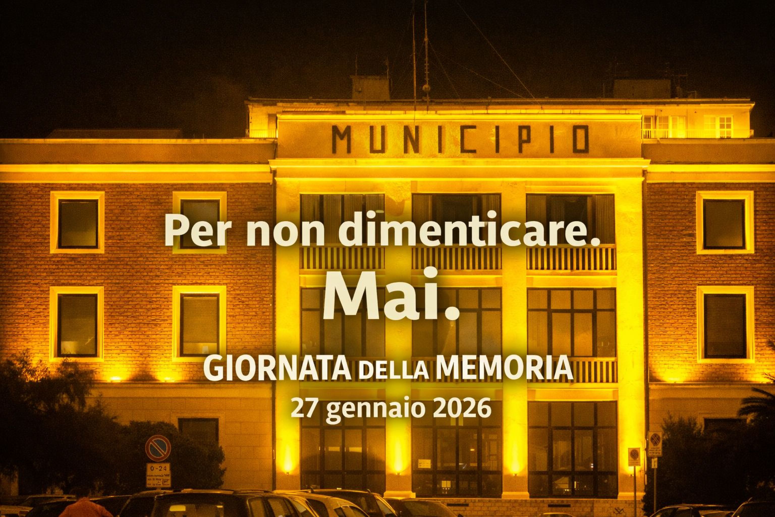 Giorno della memoria, Termoli si illumina di giallo