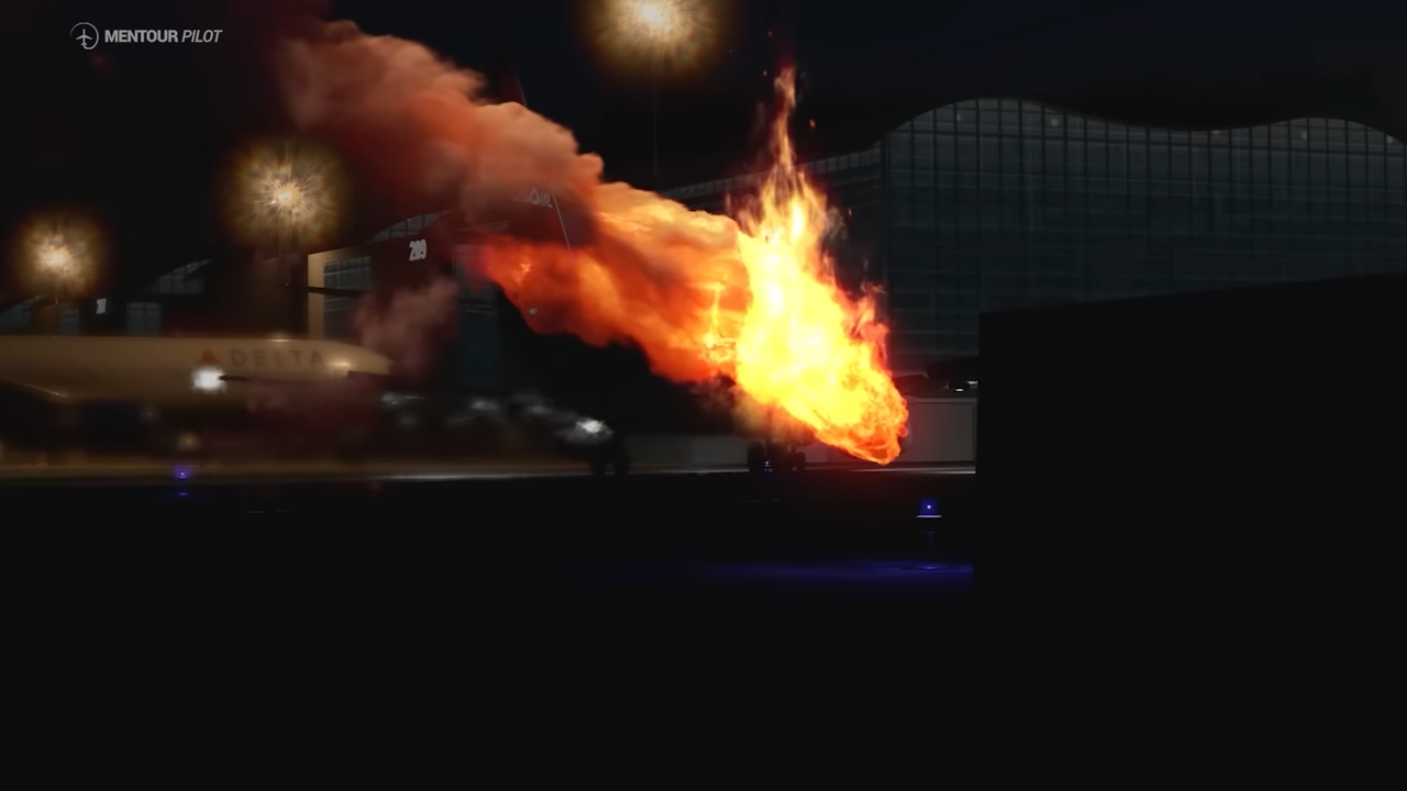 How a normal landing turned into a fireball at Los Angeles Airport