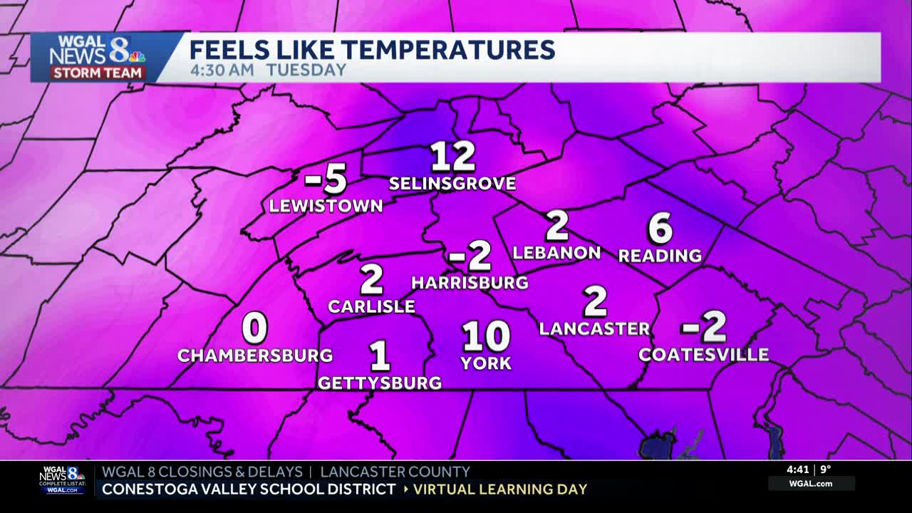 Impact Week: South-central Pa. faces stretch of bitter winds, potential ...