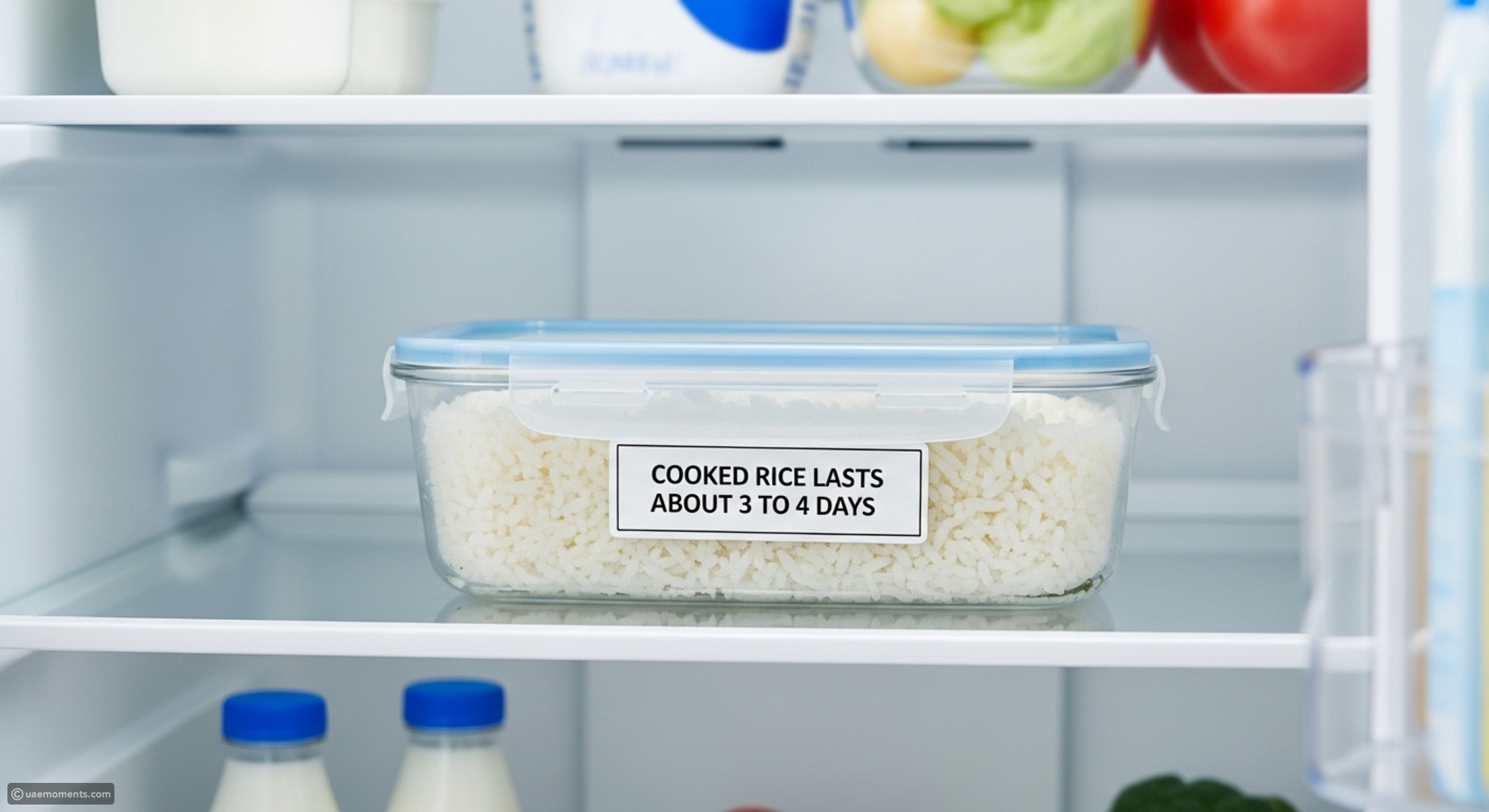 How long can you keep rice in the fridge before it goes bad?