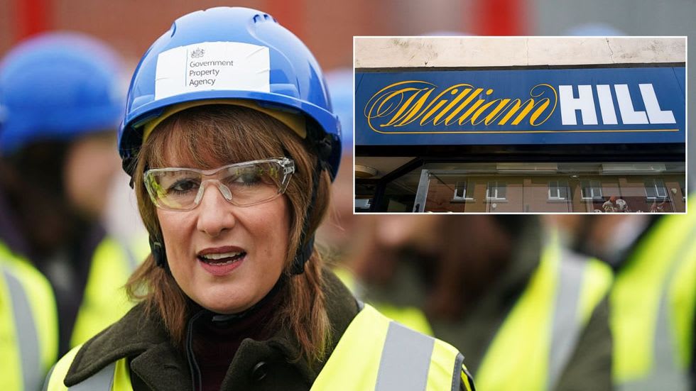 William Hill owner to shut betting shops after Rachel Reeves's £1.1bn ...