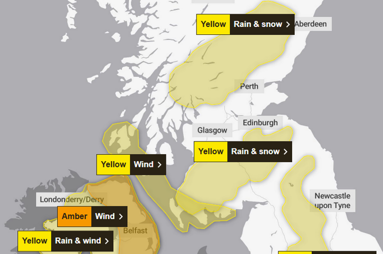 Scotland to endure 'below freezing' temperatures as Storm Chandra ...