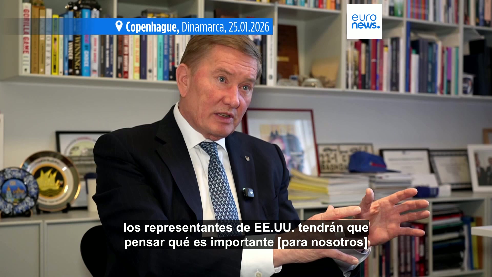Christian Lars habla sobre las amenazas de invasión de Trump a Groenlandia