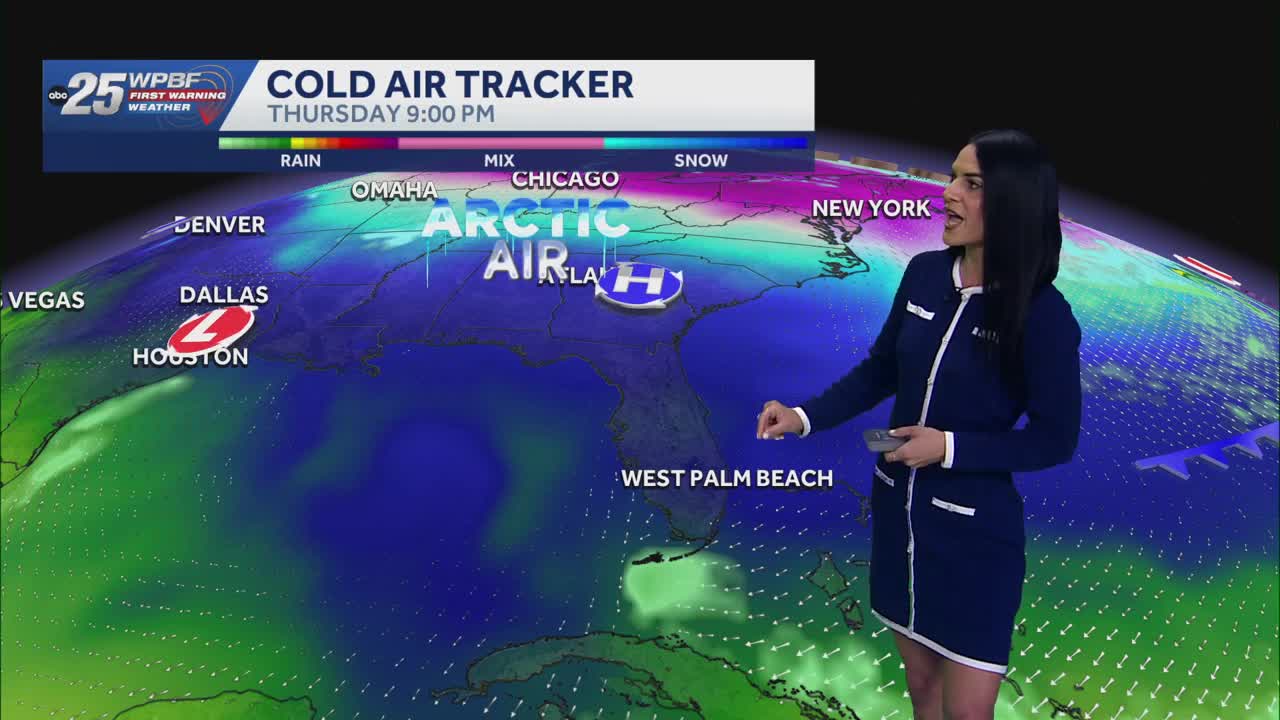 Coldest air since 2010 to move into South Florida by weekend