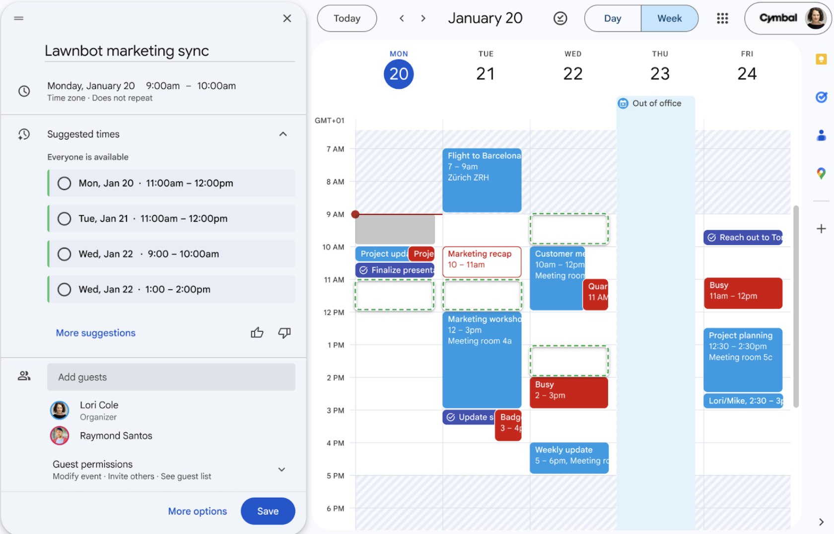 Google's Gemini AI will now generate meeting suggestions in your ...