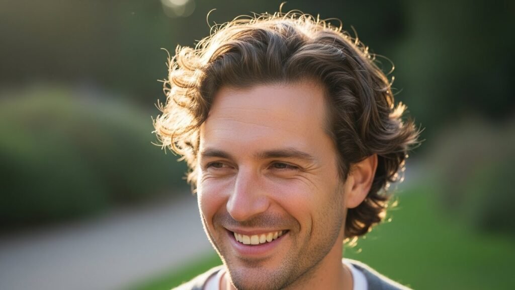 How to deal with men’s thick, wavy & curly hair