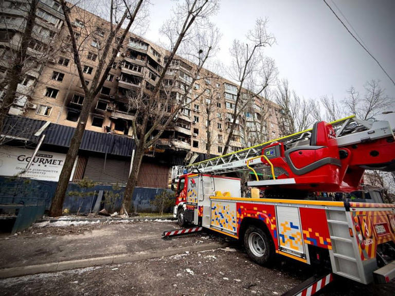 Russia heavily strikes Ukraine's Odesa: Downtown building destroyed ...
