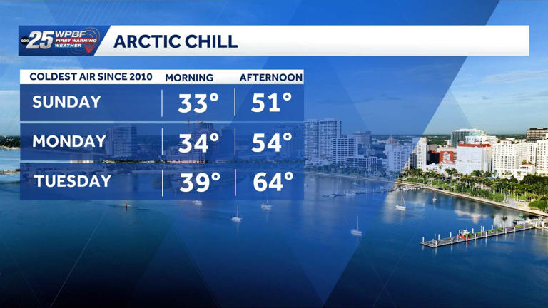 Freeze alerts hit as South Florida faces its coldest air in years