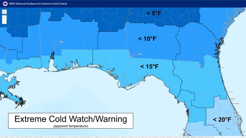 Freeze warning? Extreme cold? What do those NWS terms mean?