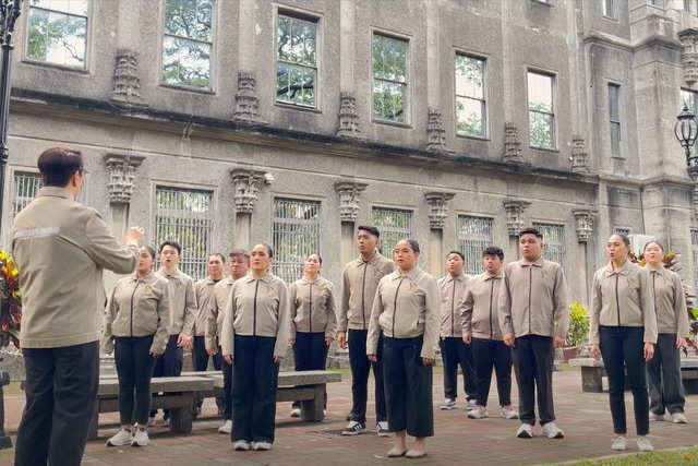 UST Singers' song aims to bring comfort to flood, earthquake victims