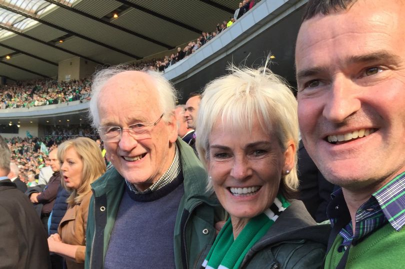 Judy Murray's brother pays touching family photo tribute to Hibs-loving dad