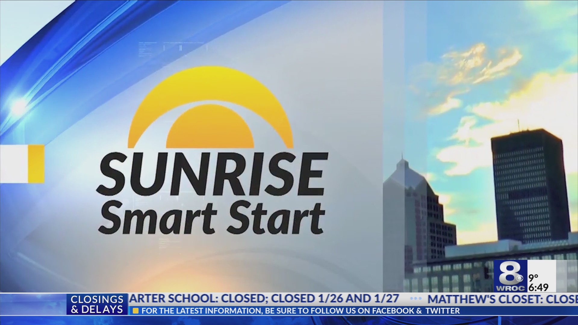 Sunrise smart start: RCSD 2nd closure, Geneva ICE rally
