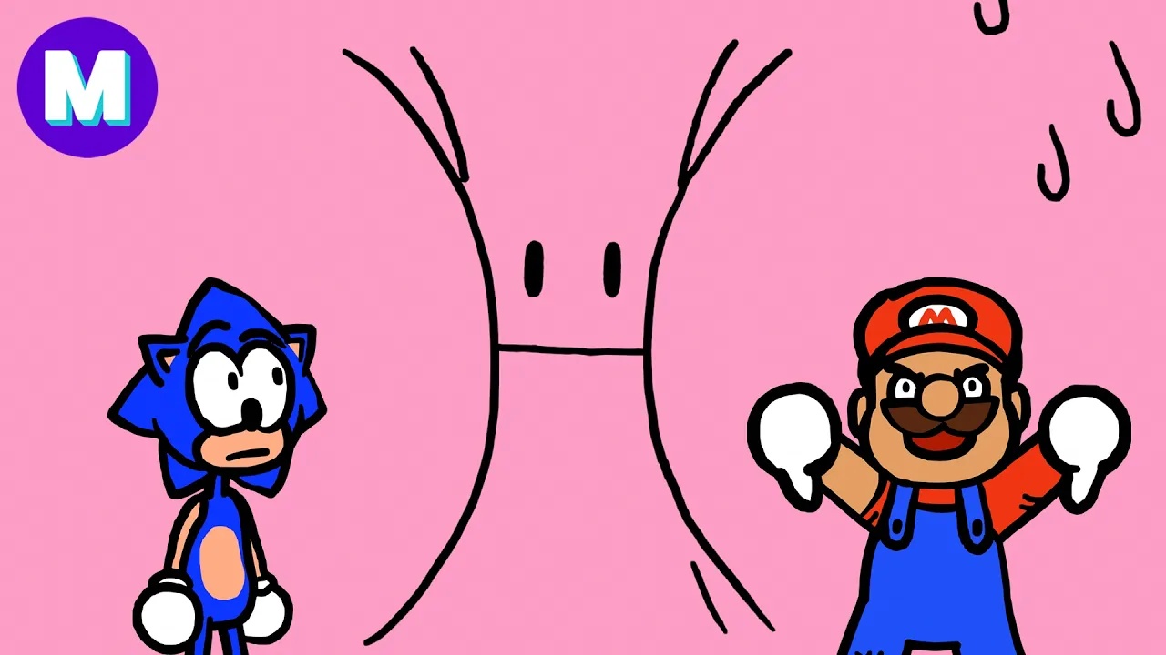 Sonic, Mario & Kirby hero swap!