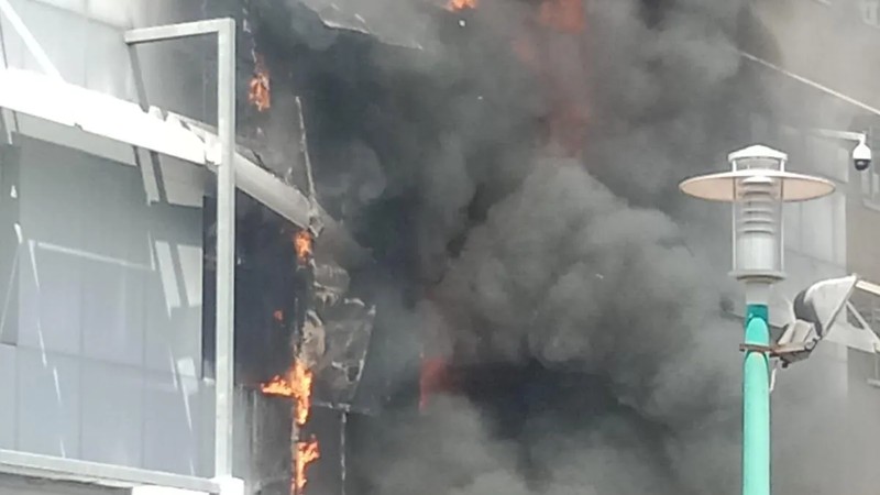 Pics & video: Fire at Paarl Hospital contained, no injuries reported