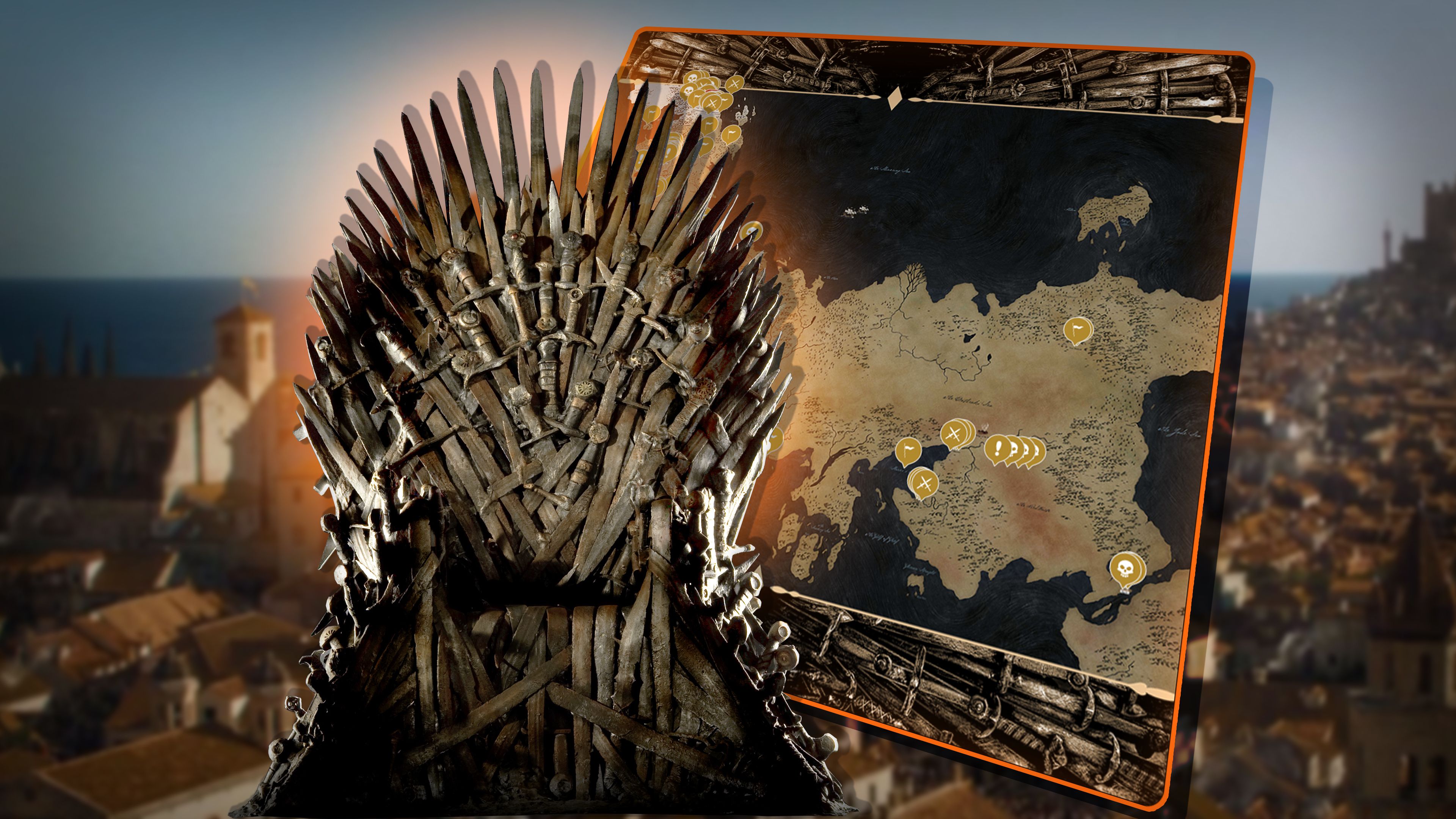 Game of Thrones interactive map