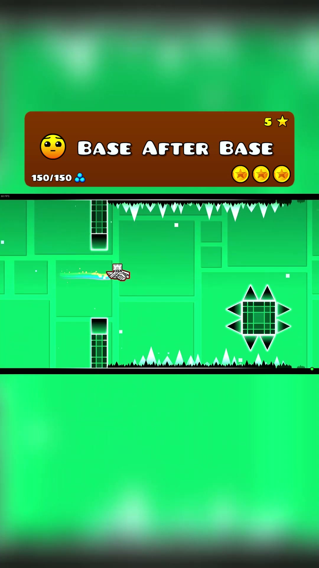 How to get this difficult COIN in Geometry Dash #shorts