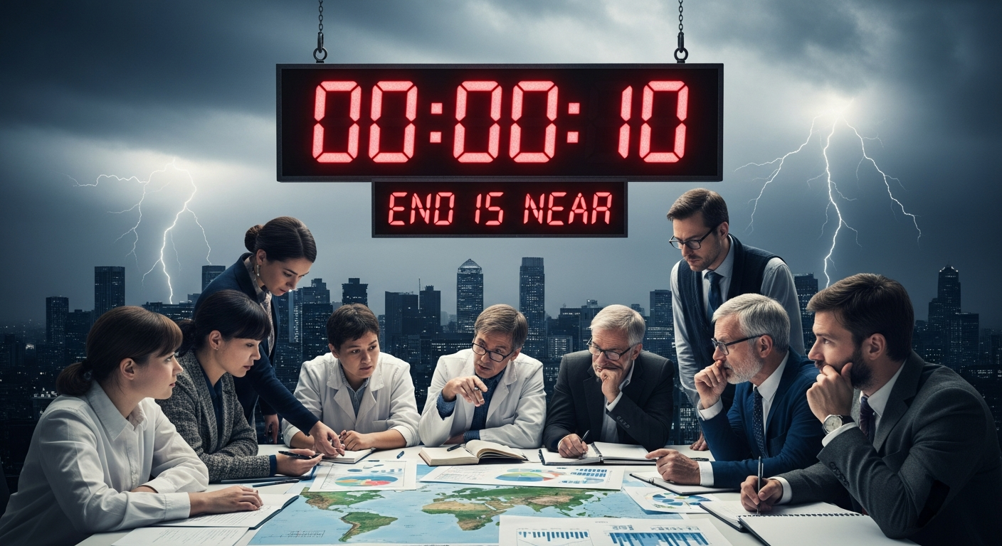 Horloge de la fin du monde : Un nouveau compte à rebours angoissant ...