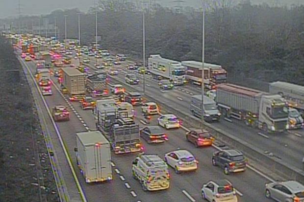 Firefighters issue reminder after two A13 and M25 crashes in one evening