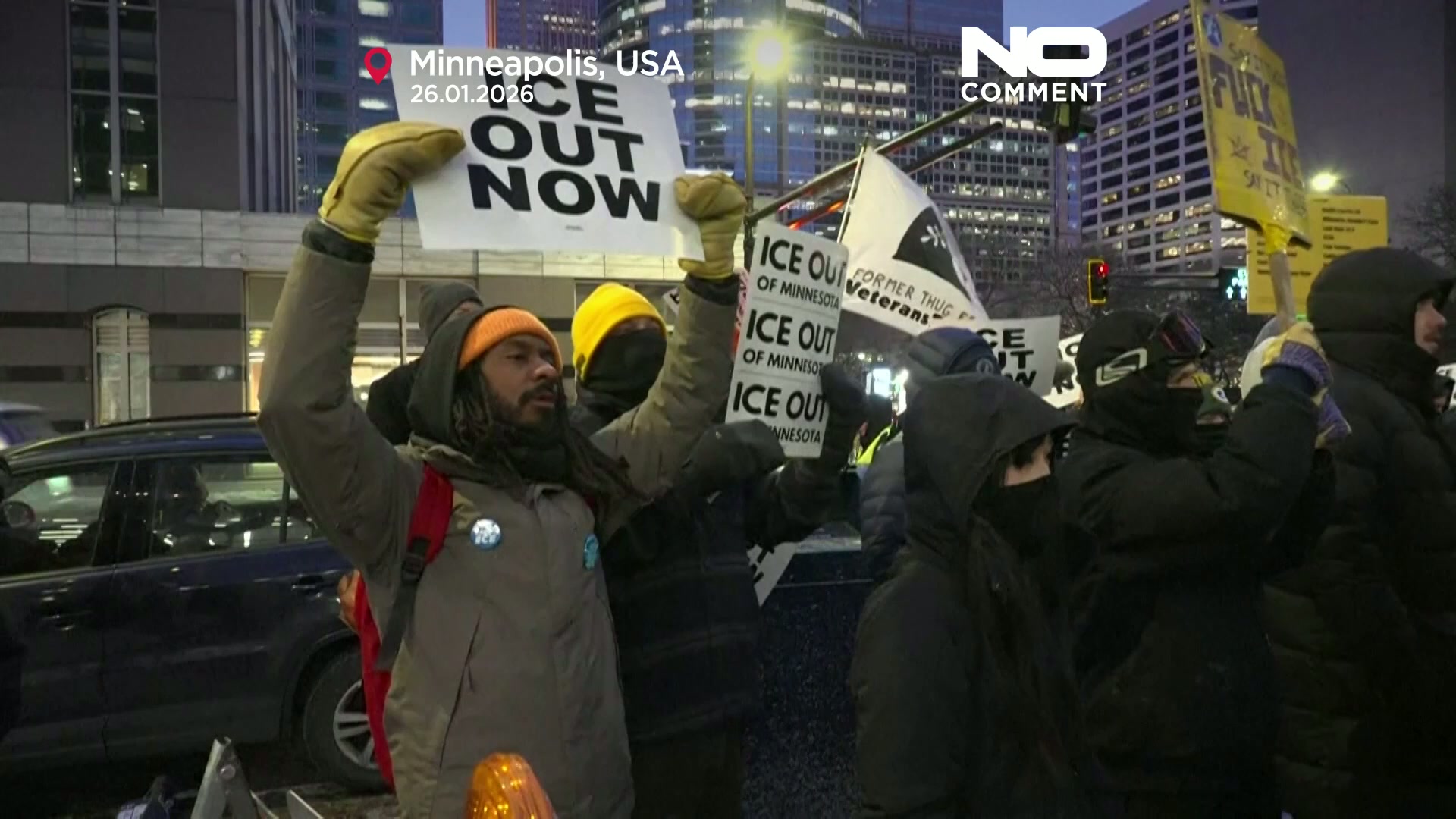 Minnesota: Protests continue as some agents prepare to leave the city
