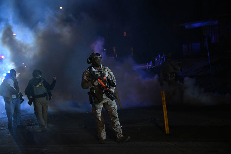 Trump administration uses ICE to pressure blue states