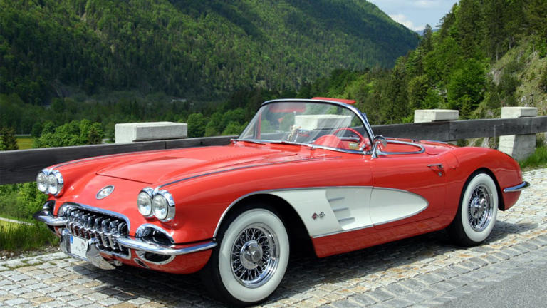 Family 1958 Corvette time capsule hits auction after 40 years hidden