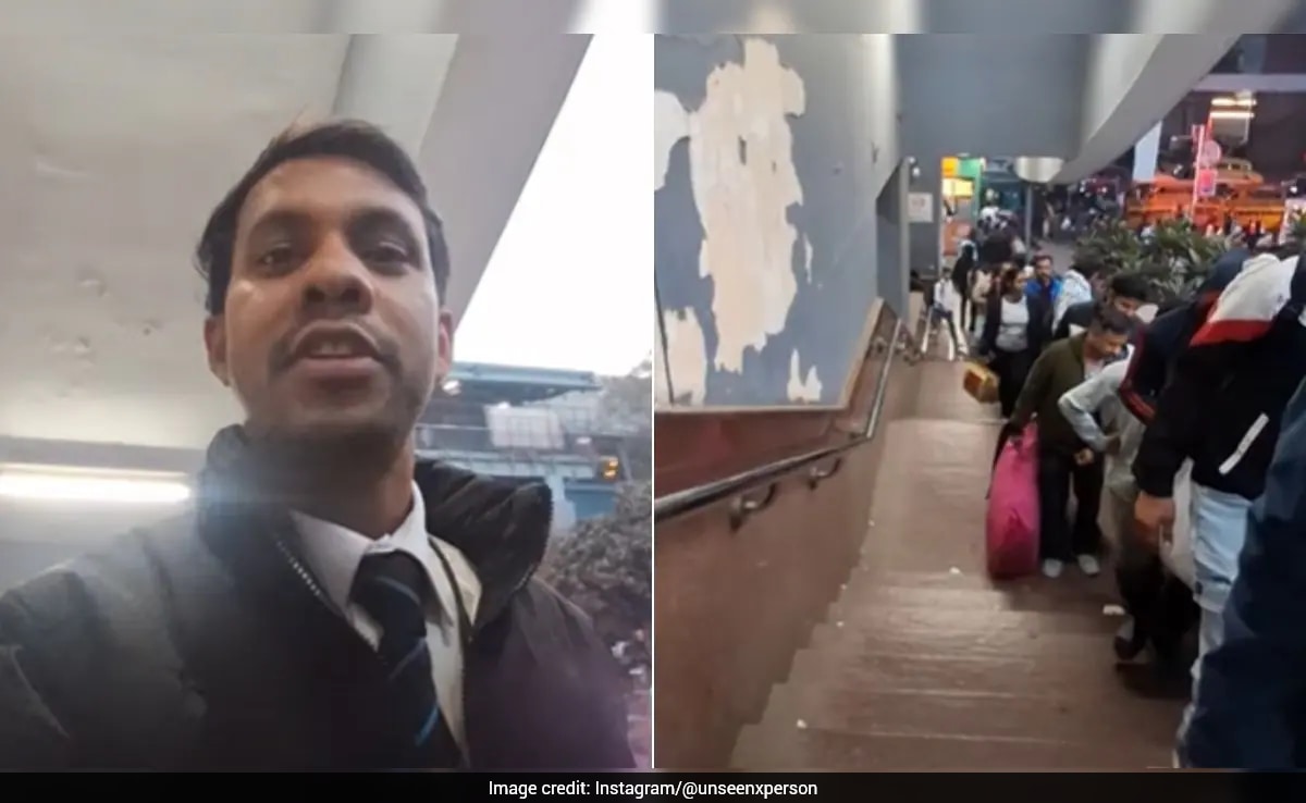 Video shows commuters with impressive civic sense at Karol Bagh metro ...