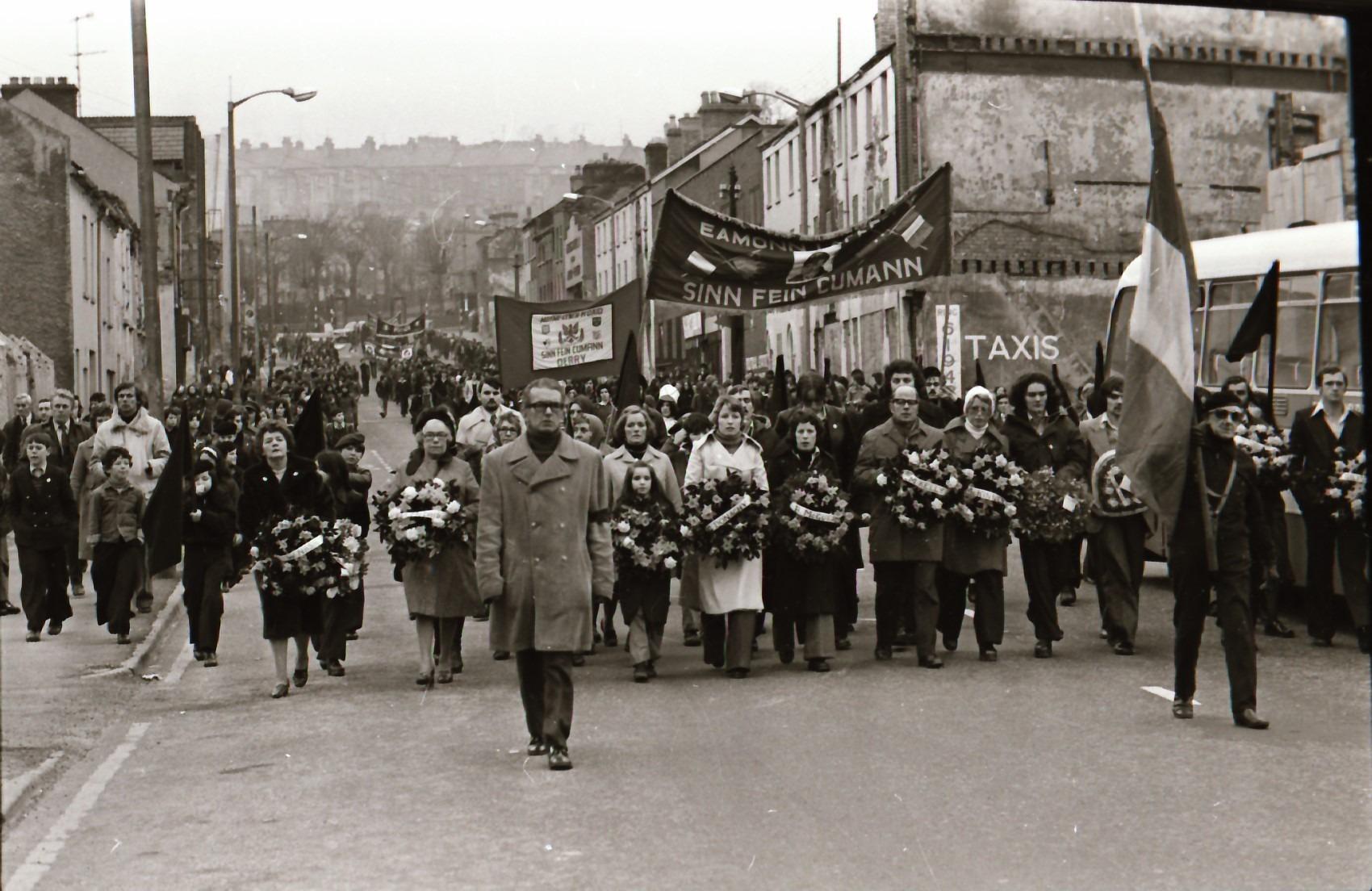 47 poignant photographs from the fourth Bloody Sunday anniversary ...