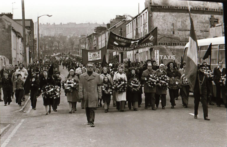 47 poignant photographs from the fourth Bloody Sunday anniversary ...