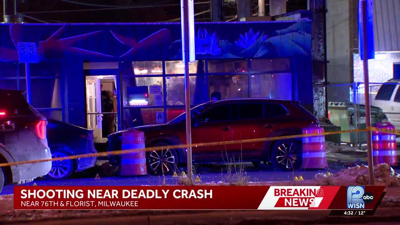 Double shooting and fiery crash happened minutes apart on Milwaukee’s ...