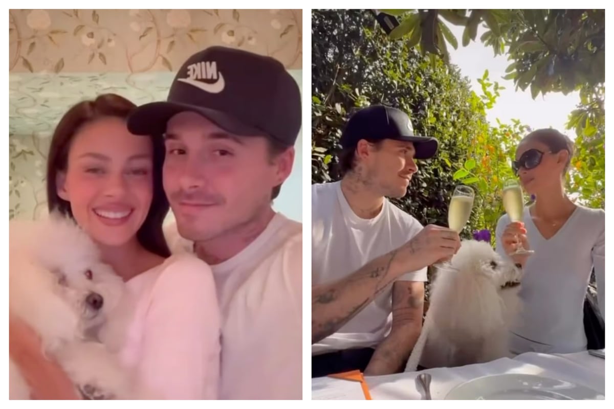 Brooklyn Beckham shares pointed video with wife after blasting family