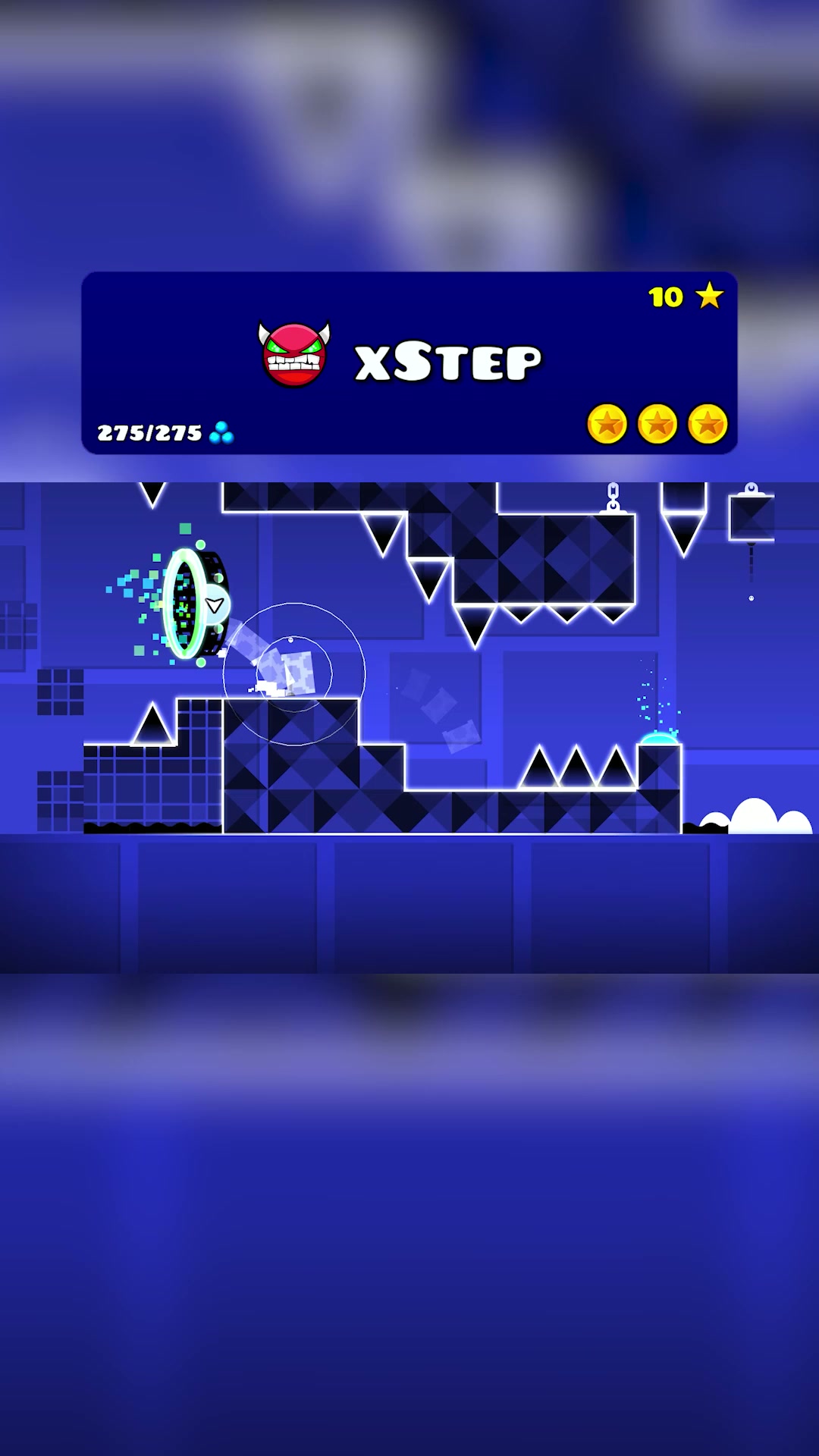 I fixed xStep's third coin #geometrydash #shorts