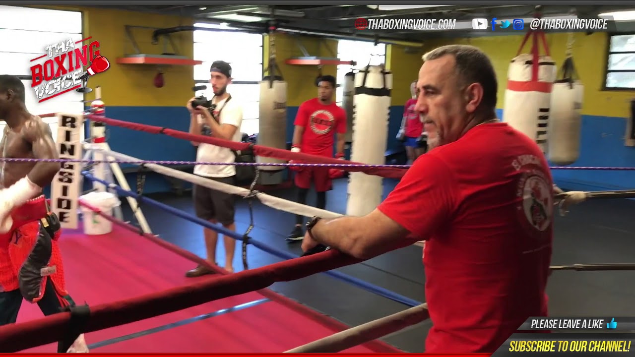 Camp life Guillermo Rigondeaux: Trainer Pedro Diaz POV while coaching ...