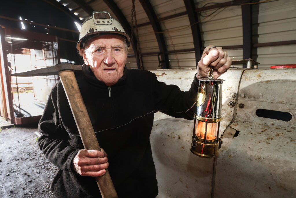 Britain’s oldest mining volunteer keeps history alive aged 94