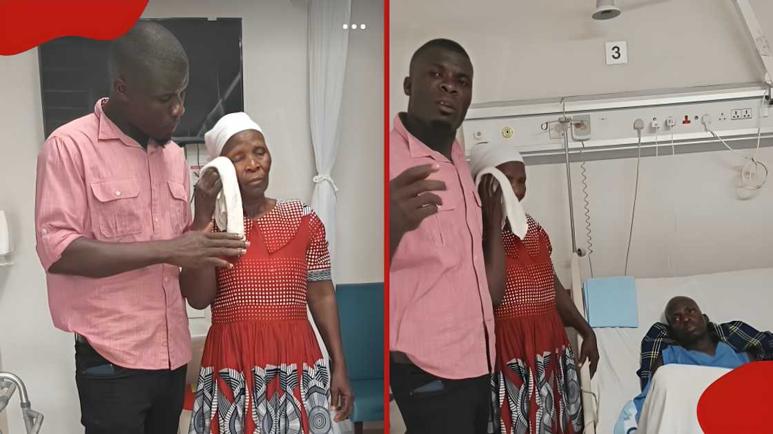 Kisumu comedian touched by tearful elderly woman whose son is stuck in ...