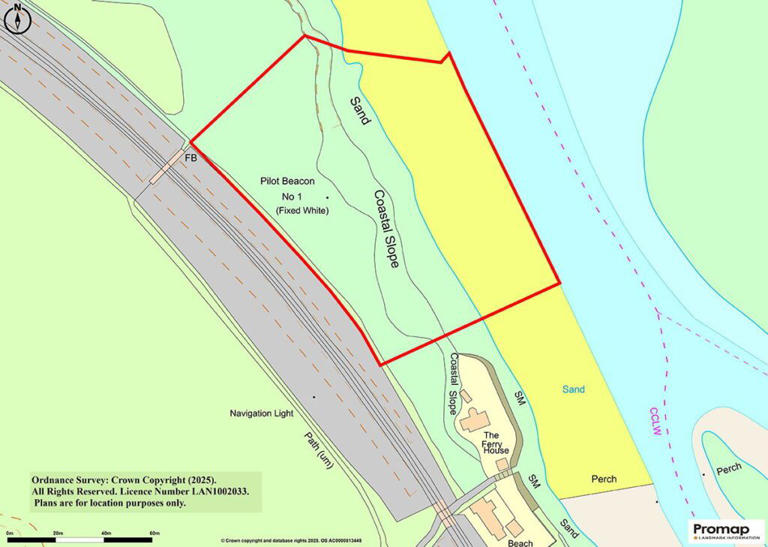 Beach on Cornish coast for sale – for just £15k