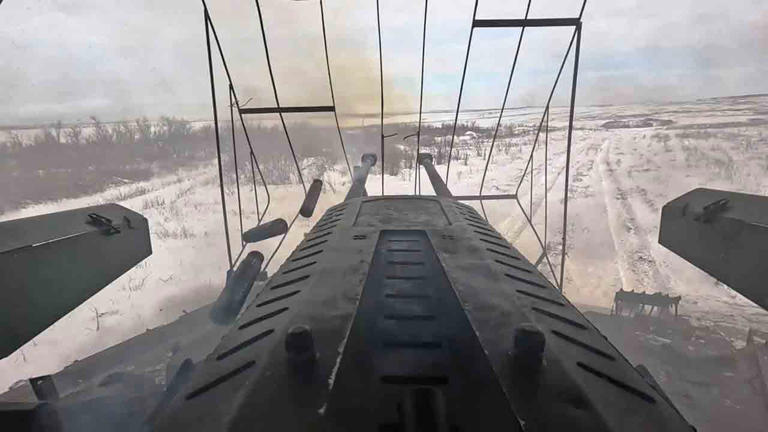 Russia releases training video of the BMPT Terminator and the T-80BVM