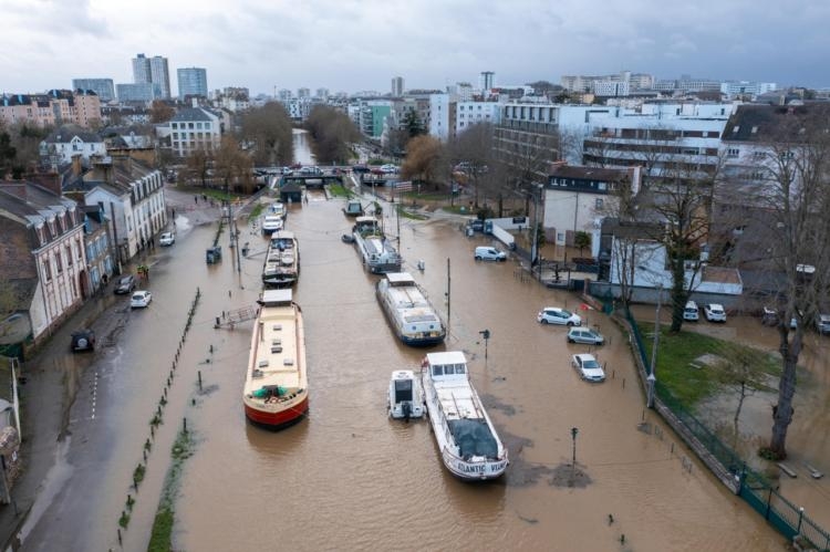 Crues : les quatre départements bretons placés en vigilance orange