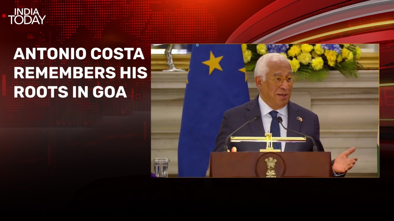 Video: EU's Antonio Costa whips out Indian OCI card to PM Modi's laughter