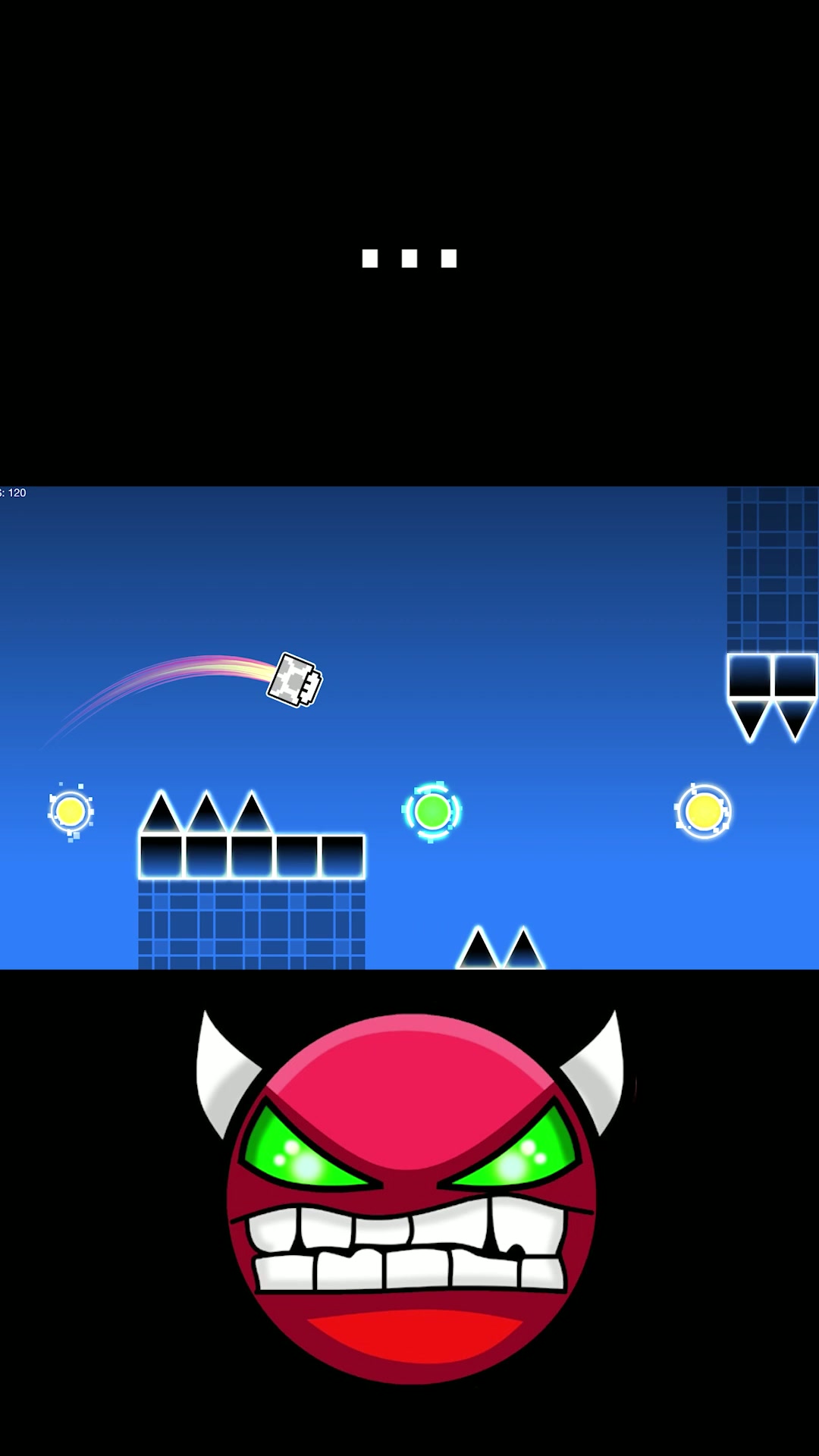 Random Geomatry Dash Level #3 #shorts #gd