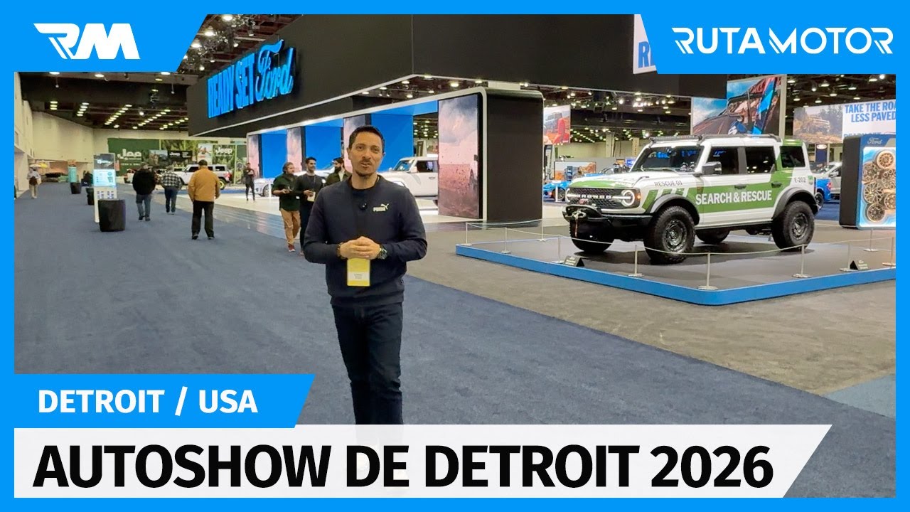 Detroit Auto Show | Recorre con nosotros el primer gran salón del año