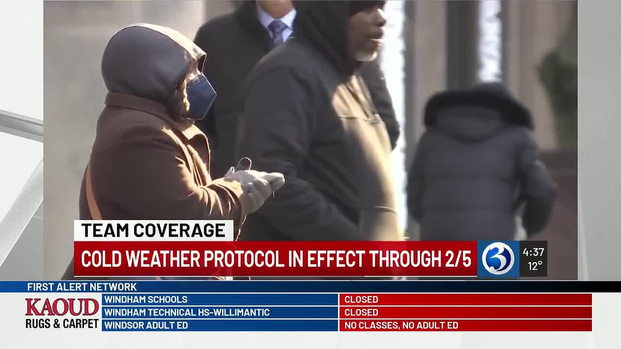 Gov. extends Connecticut cold weather protocol through Feb. 5
