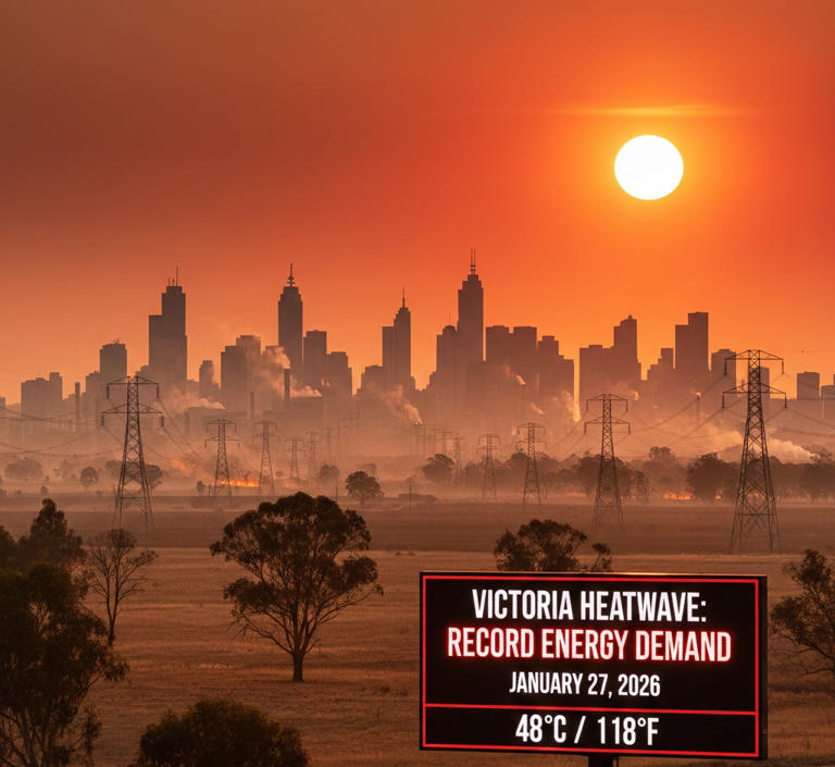 Victoria smashes 17-year-old record for electricity demand as heatwave ...