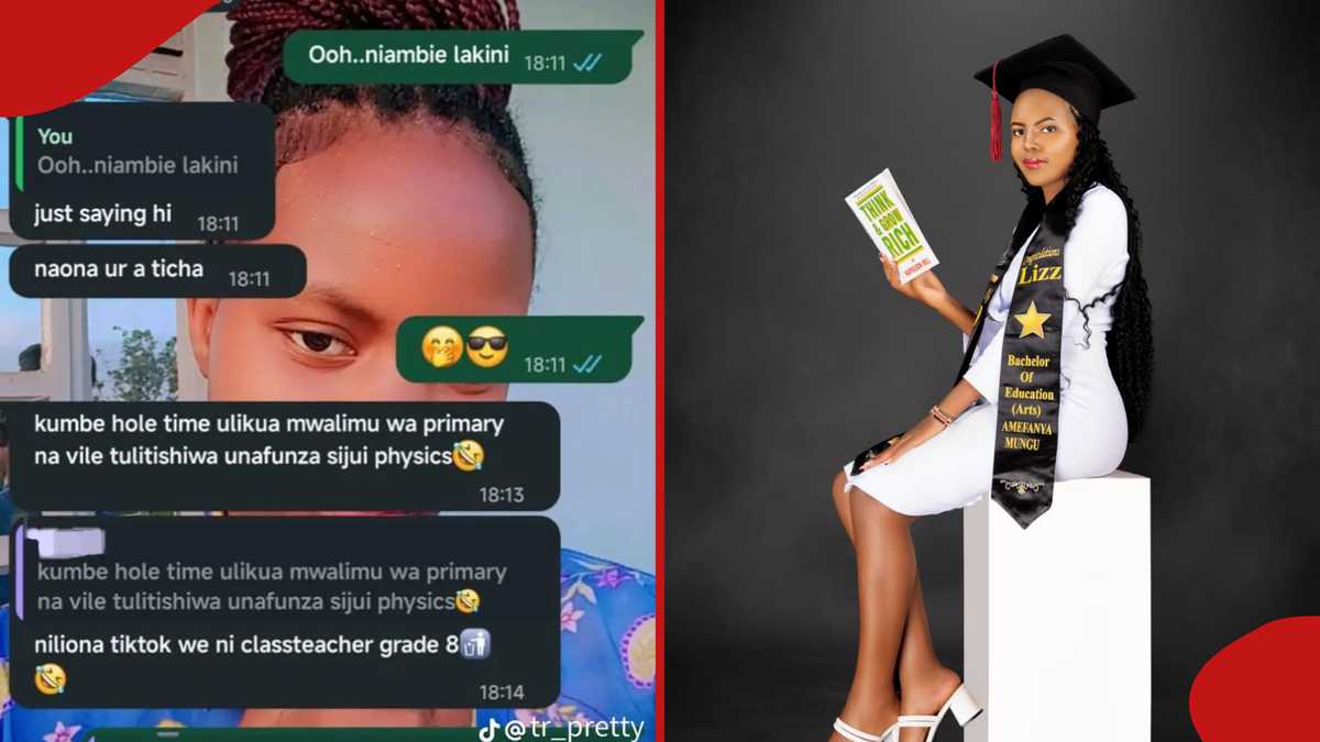 Kenyan grade 8 teacher leaks chats after old friend reaches out, mocks ...